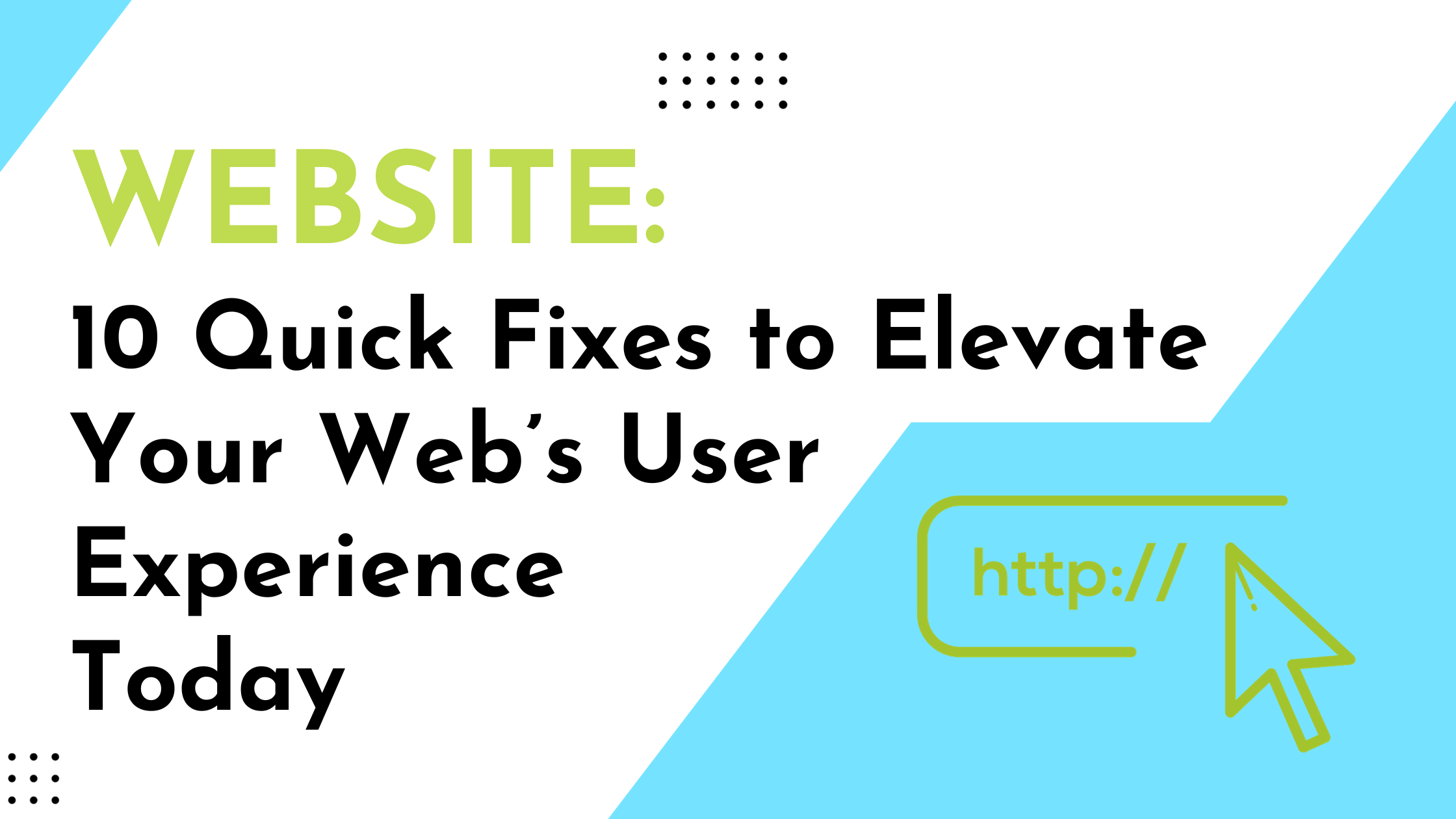 10 Quick Fixes to Elevate Your Website's User Experience Today - Tribal ...